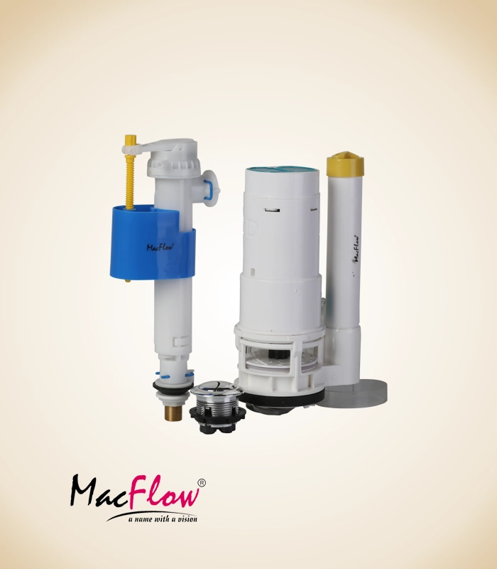 Flush Tank Dual Flush Fitting With Bottom and Side Inlet – Sana Lights ...